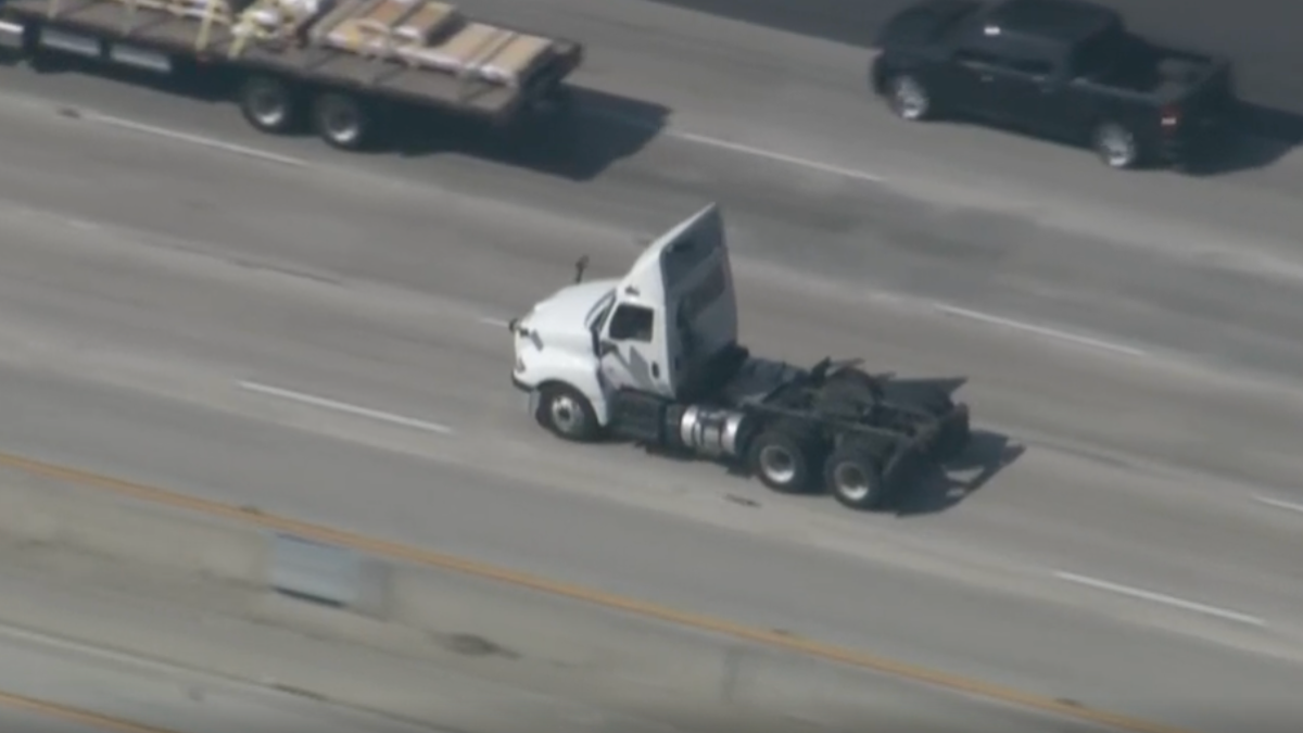 Police deploy armored vehicle to stop big rig during OC pursuit – NBC 7 ...