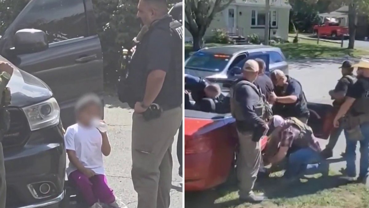 Video shows ICE with 5-year-old girl while agents attempt to arrest her ...