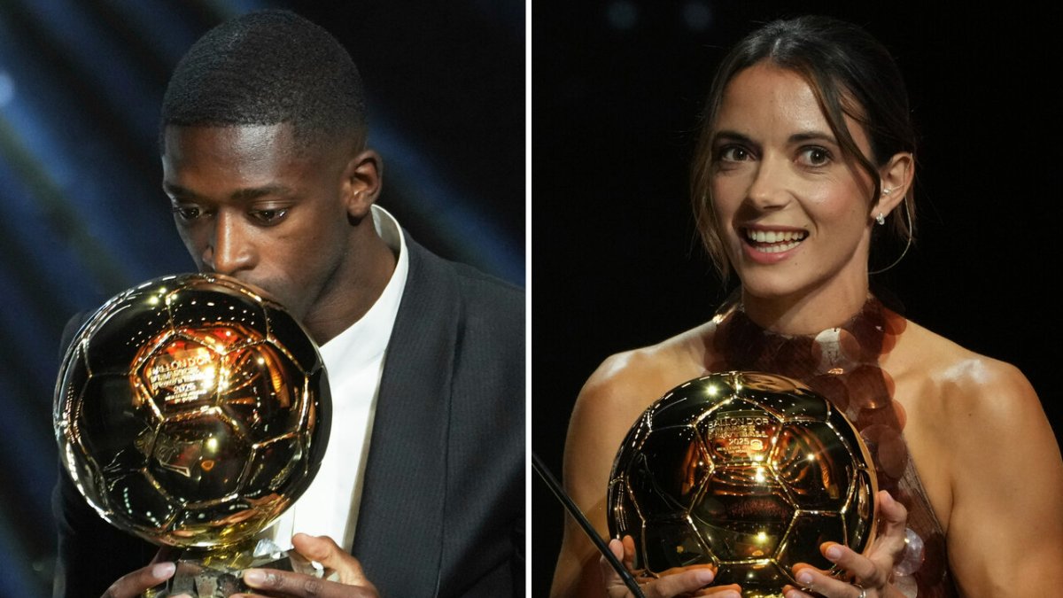 Ousmane Dembele, Aitana Bonmati named 2025 Ballon d’Or winners – NBC 7 ...