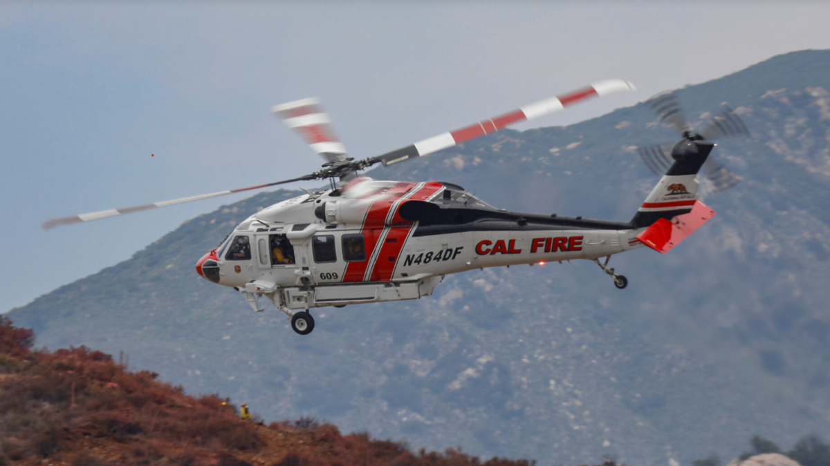 San Diego County adds night-flying firefighting Firehawk helicopter to ...