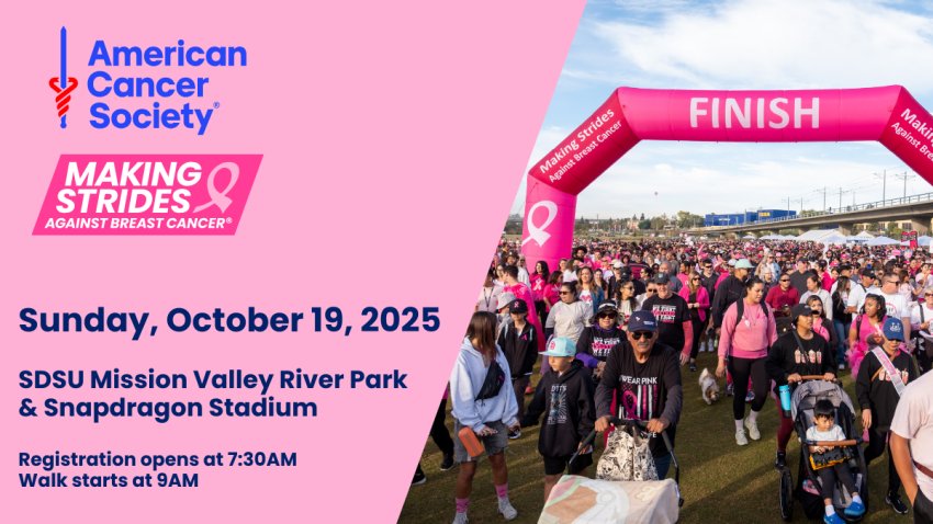 Making Strides Against Breast Cancer of San Diego Unites Community to ...