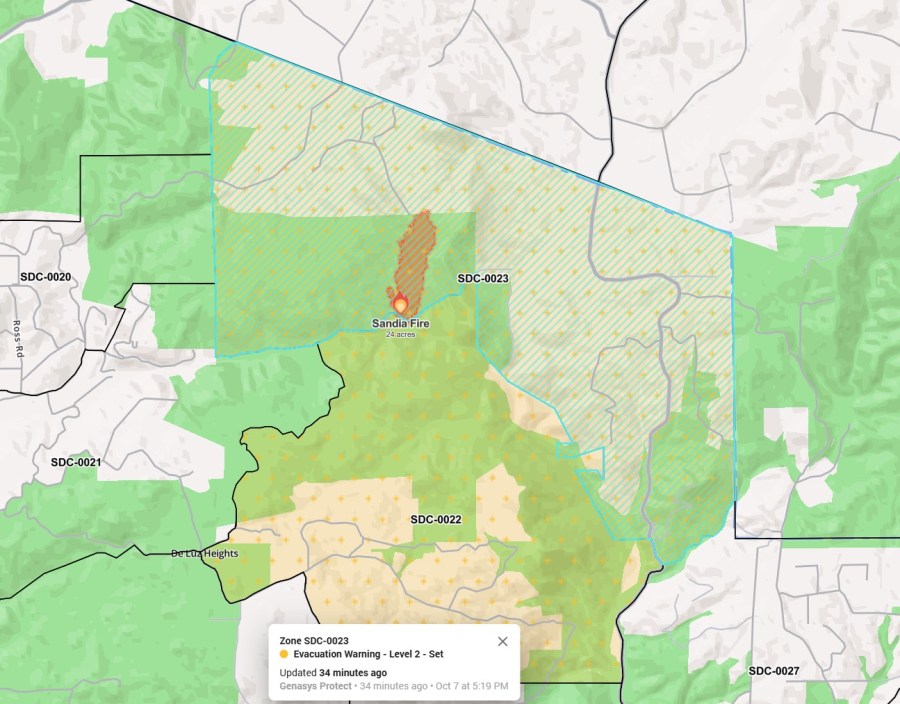 Brush fire sparks in far North County – NBC 7 San Diego