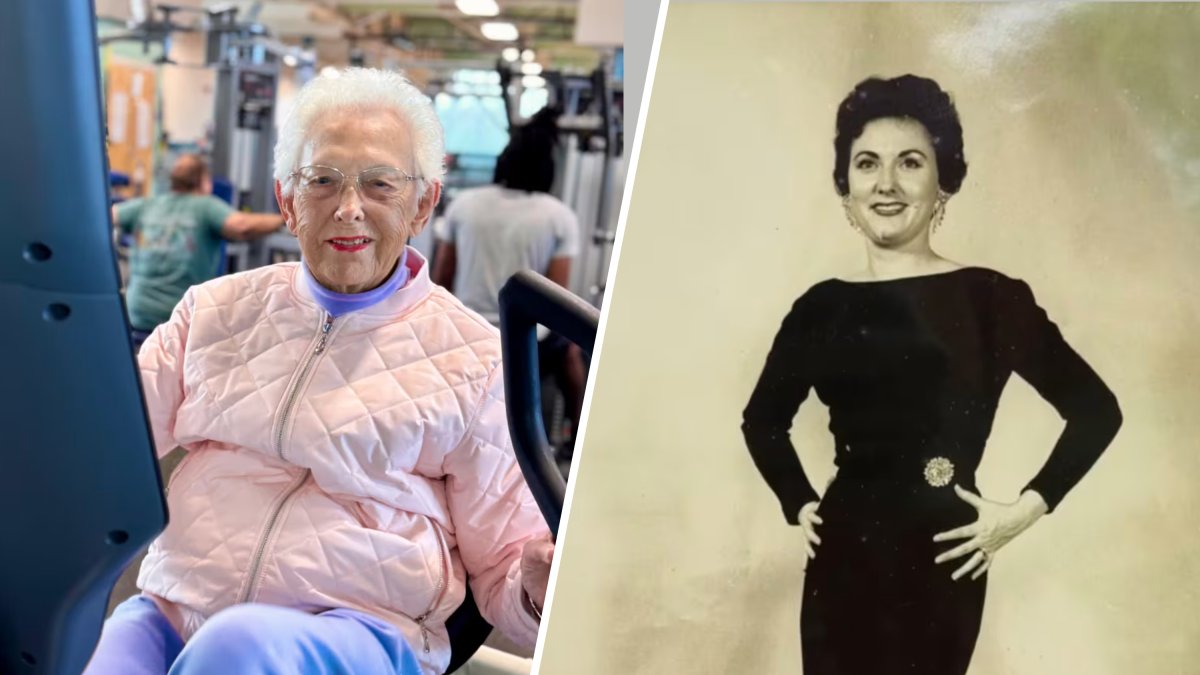 Woman, 100, goes viral for her gym workout, shares simple tips for a ...