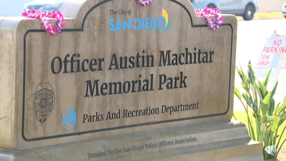 Clairemont Park renamed in honor of fallen San Diego Police Officer ...