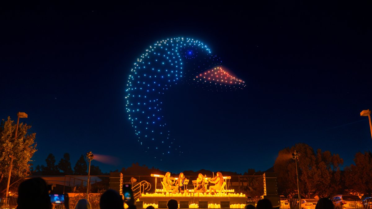 Drone show to light up the sky above Chula Vista for 45 minutes next ...