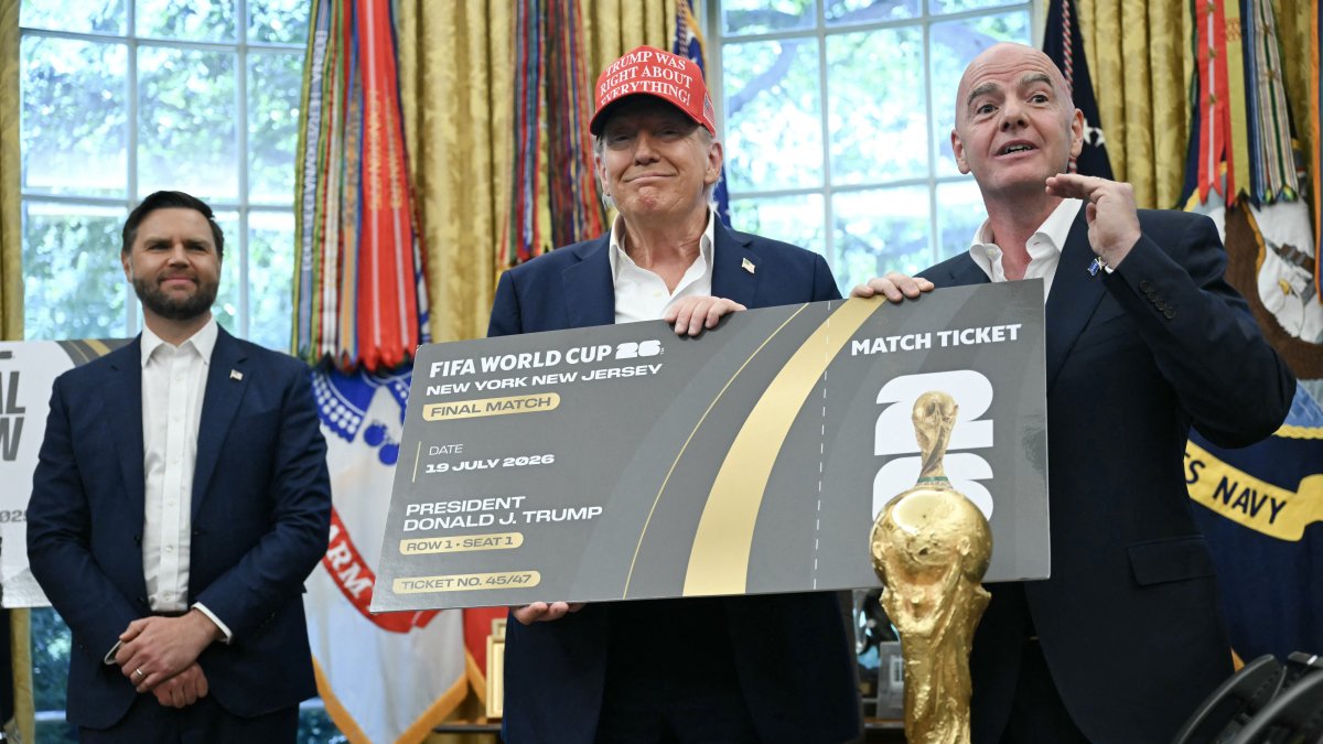 FIFA announces new peace prize to be awarded at World Cup draw – NBC 7 ...