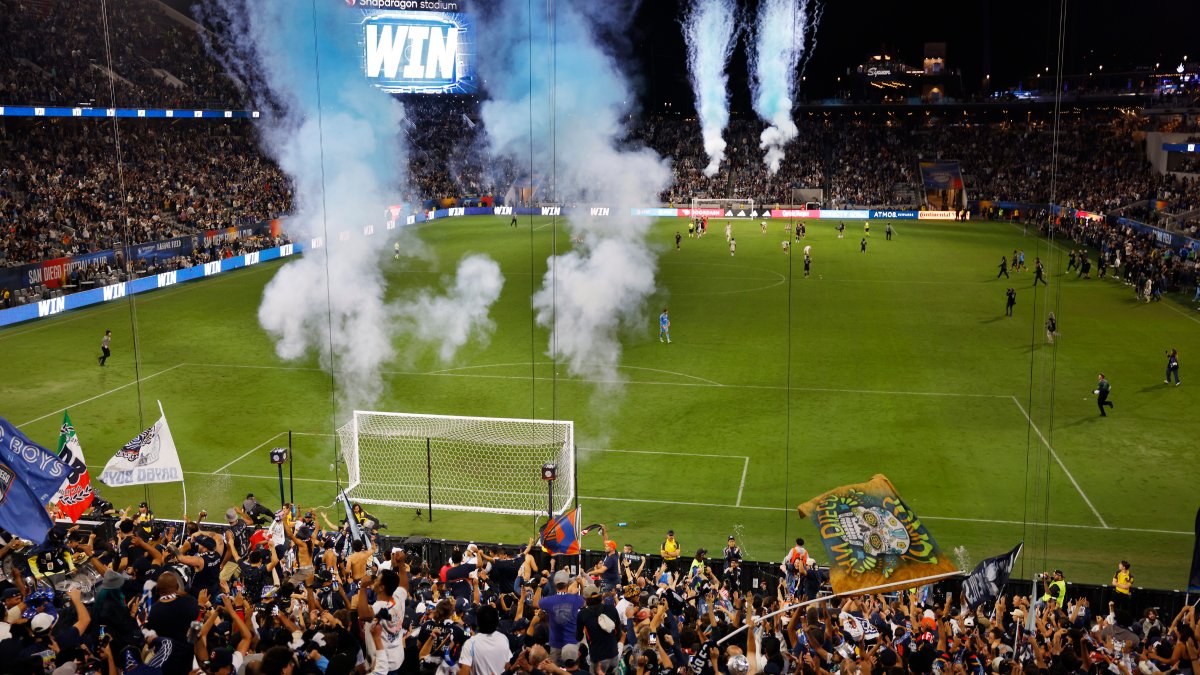 SDFC starts fast to win first ever MLS playoff series. – NBC 7 San Diego