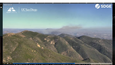 Crews battle brush fire in Dulzura area near U.S.-Mexico border – NBC 7 ...