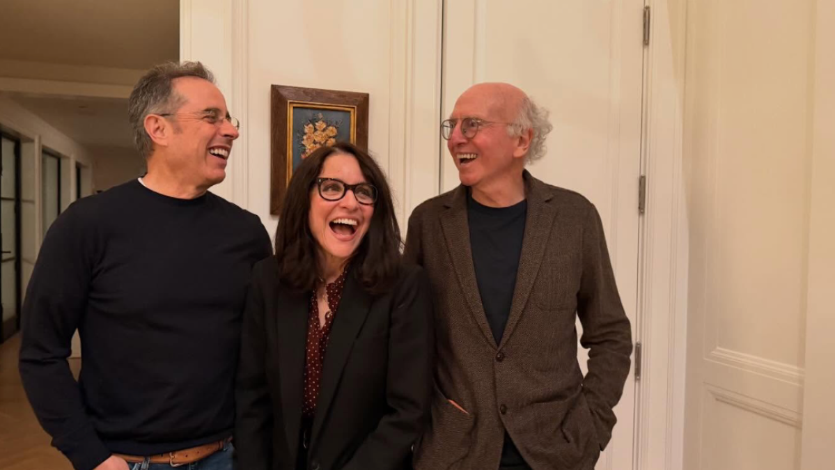 ‘Seinfeld’ stars Julia Louis-Dreyfus, Jerry Seinfeld and Larry David ...