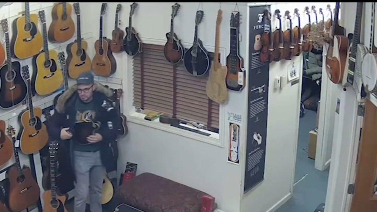 Man returns stolen mandolins to New Jersey shop with note – NBC 7 San Diego