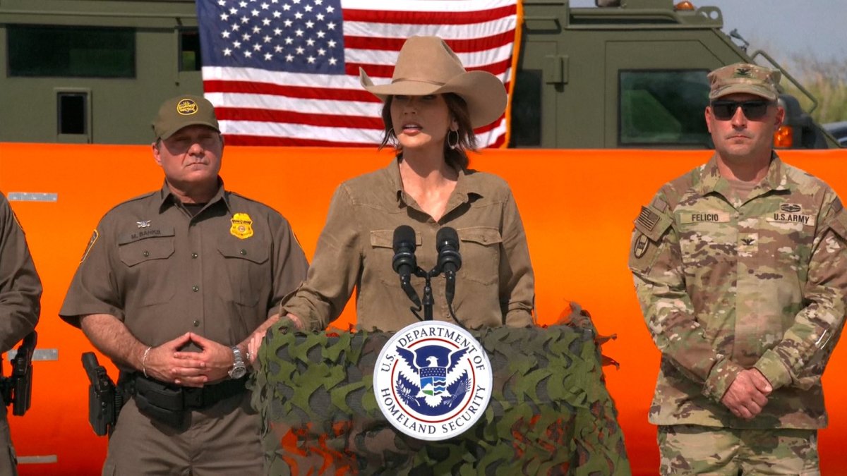 Watch Krisiti Noem’s comments on ICE-involved shooting in Minneapolis ...