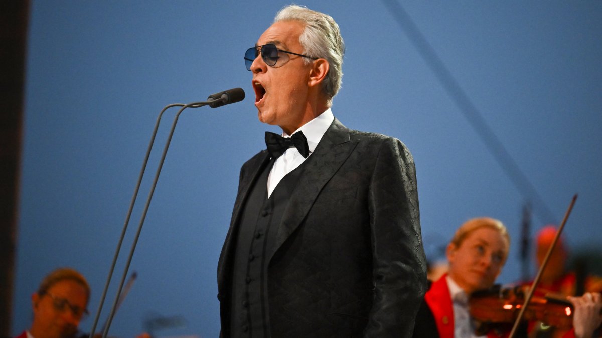 Andrea Bocelli will headline the Milan Cortina opening ceremony – NBC 7 ...