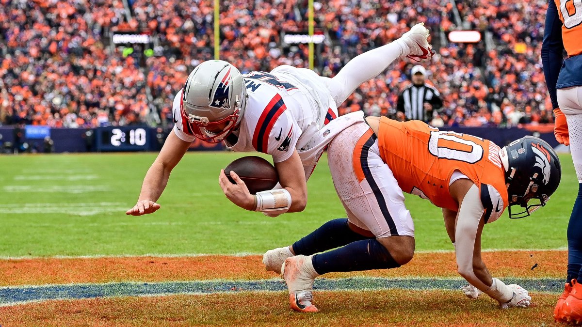 Patriots advance to Super Bowl after defeating Broncos in snowy AFC ...