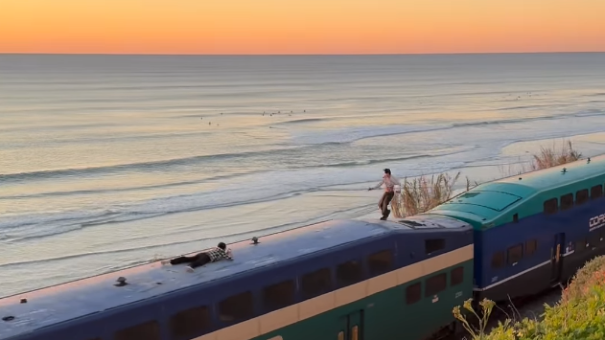 Teens arrested after video of them allegedly ‘surfing’ Coaster train ...