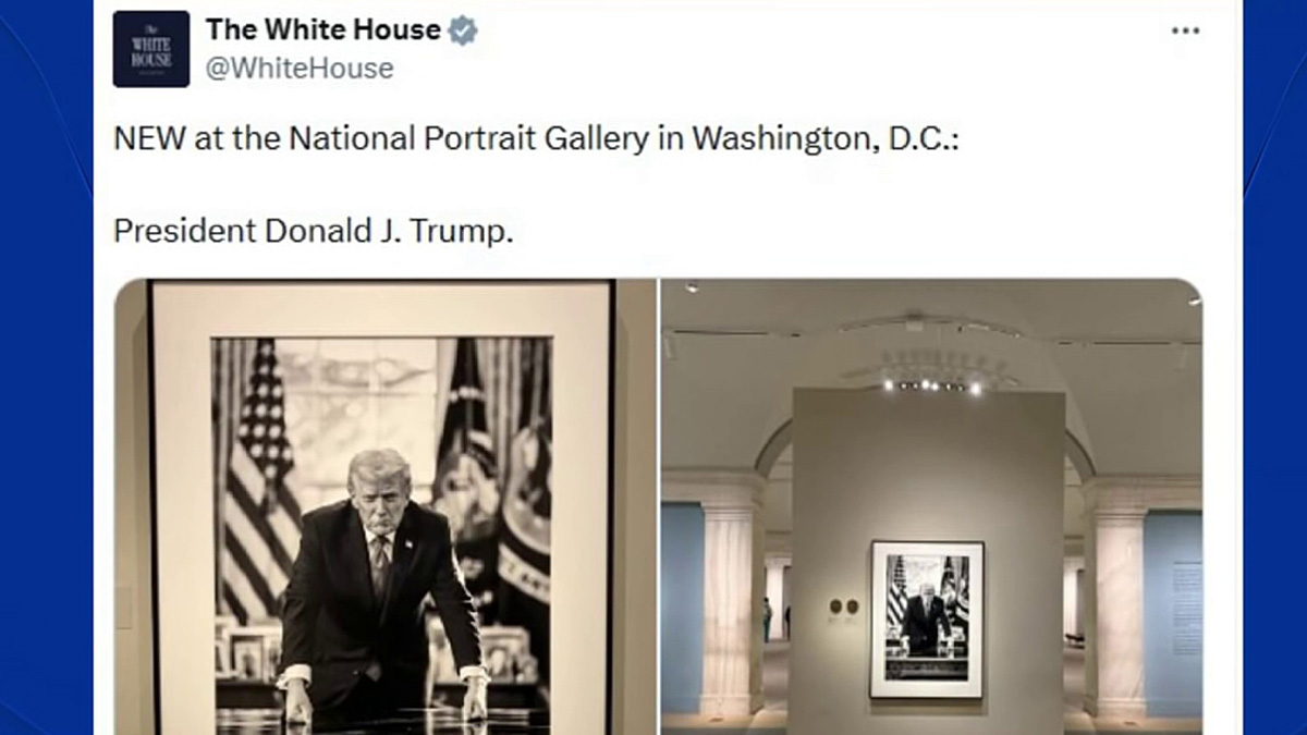 National Portrait Gallery removes Trump impeachment reference – NBC 7 ...