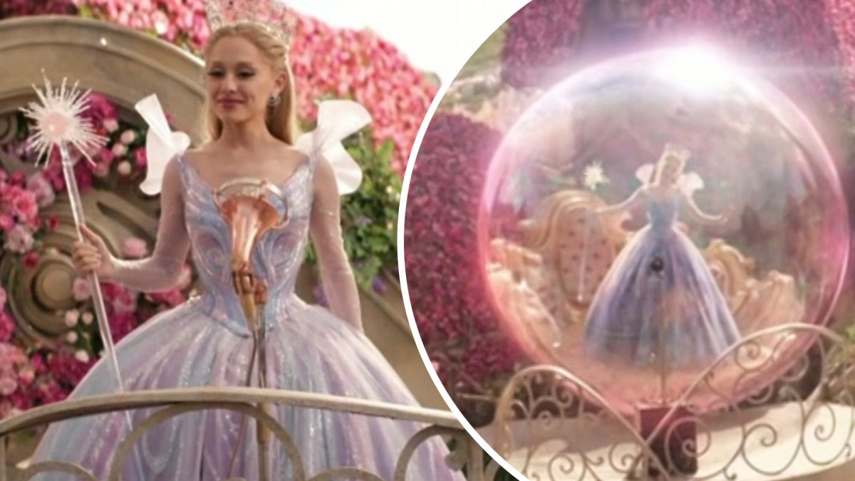 Ariana Grande’s ‘Wicked’ Glinda bubble dress secrets revealed – NBC 7 ...