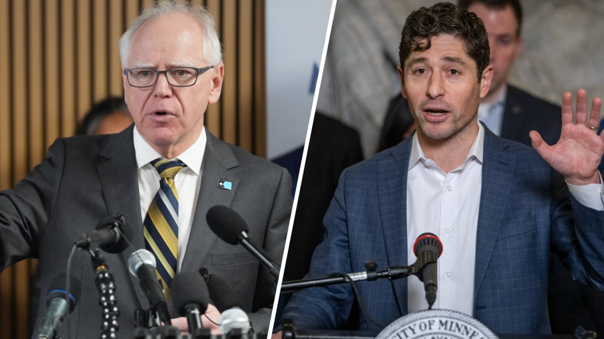 DOJ investigating Gov. Tim Walz and Mayor Jacob Frey, sources say – NBC ...