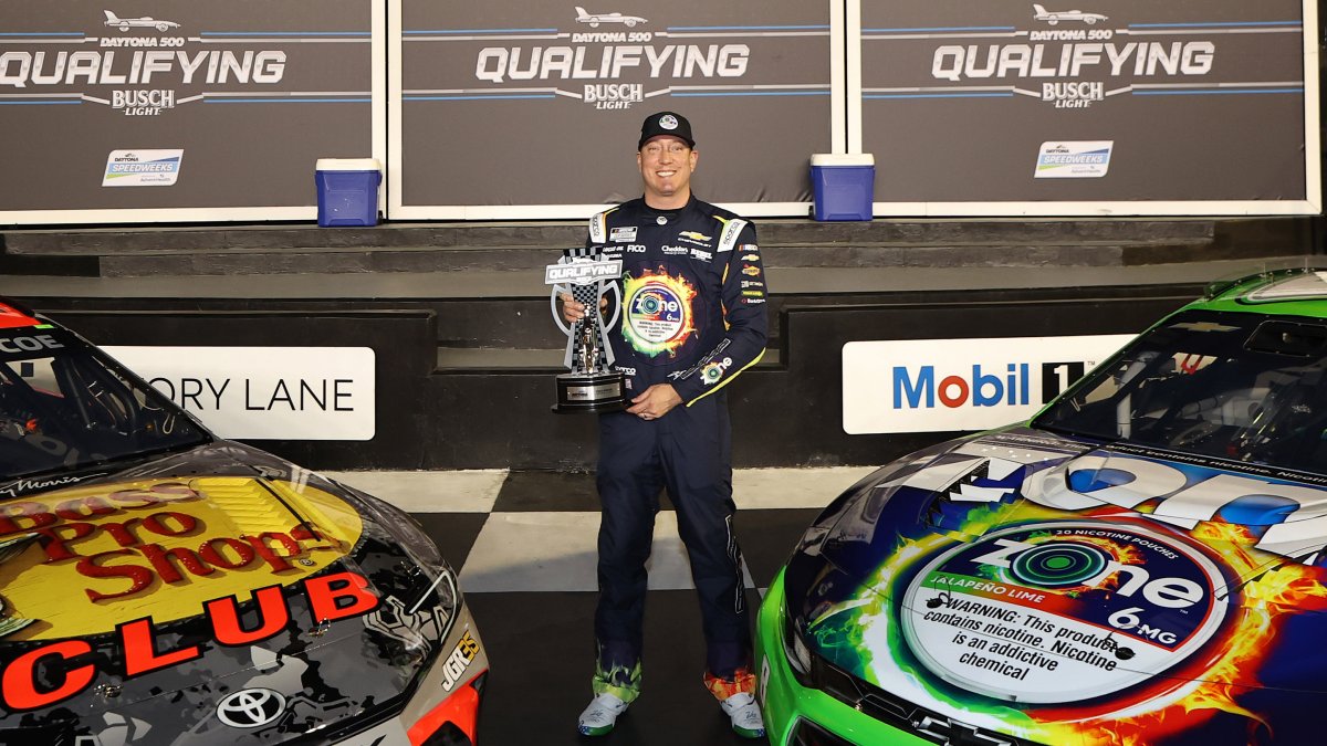 Kyle Busch grabs Daytona 500 pole, chasing 1st win in 21st start – NBC ...
