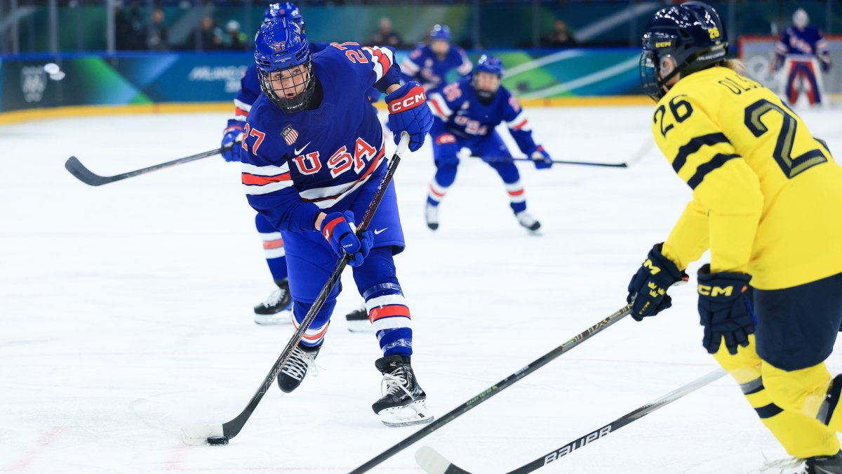 Team USA women’s hockey shut out Sweden, goes to gold medal match – NBC ...