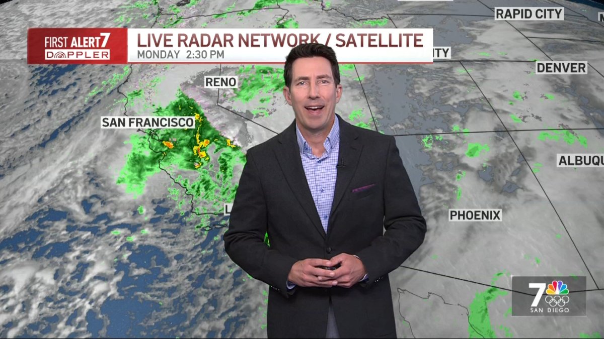 Greg Bledsoe’s evening forecast for Feb. 16, 2026 – NBC 7 San Diego