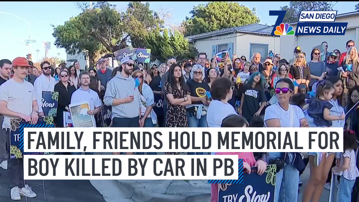 Family, friends gather to remember boy killed by driver in PB | San ...