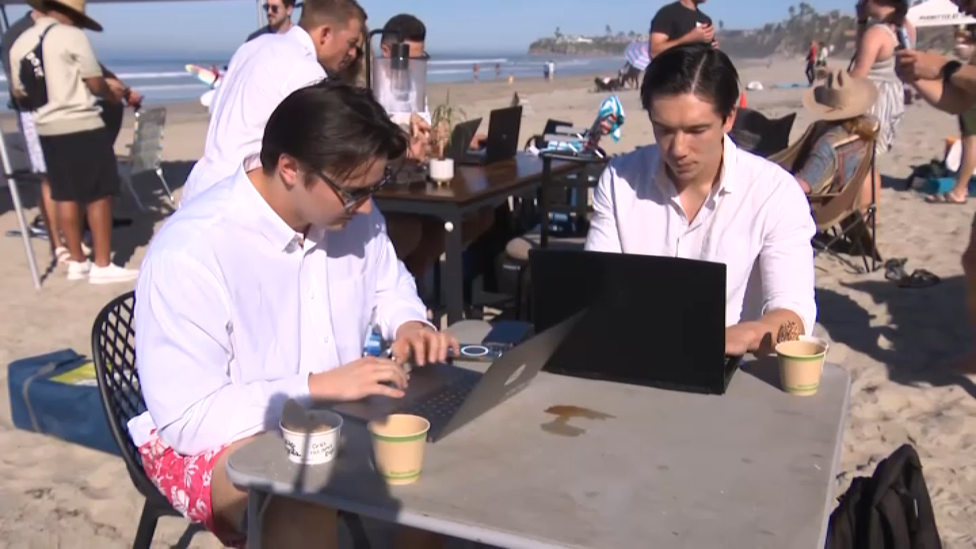 Remote work meet-up draws dozens to San Diego’s Pacific Beach – NBC 7 ...