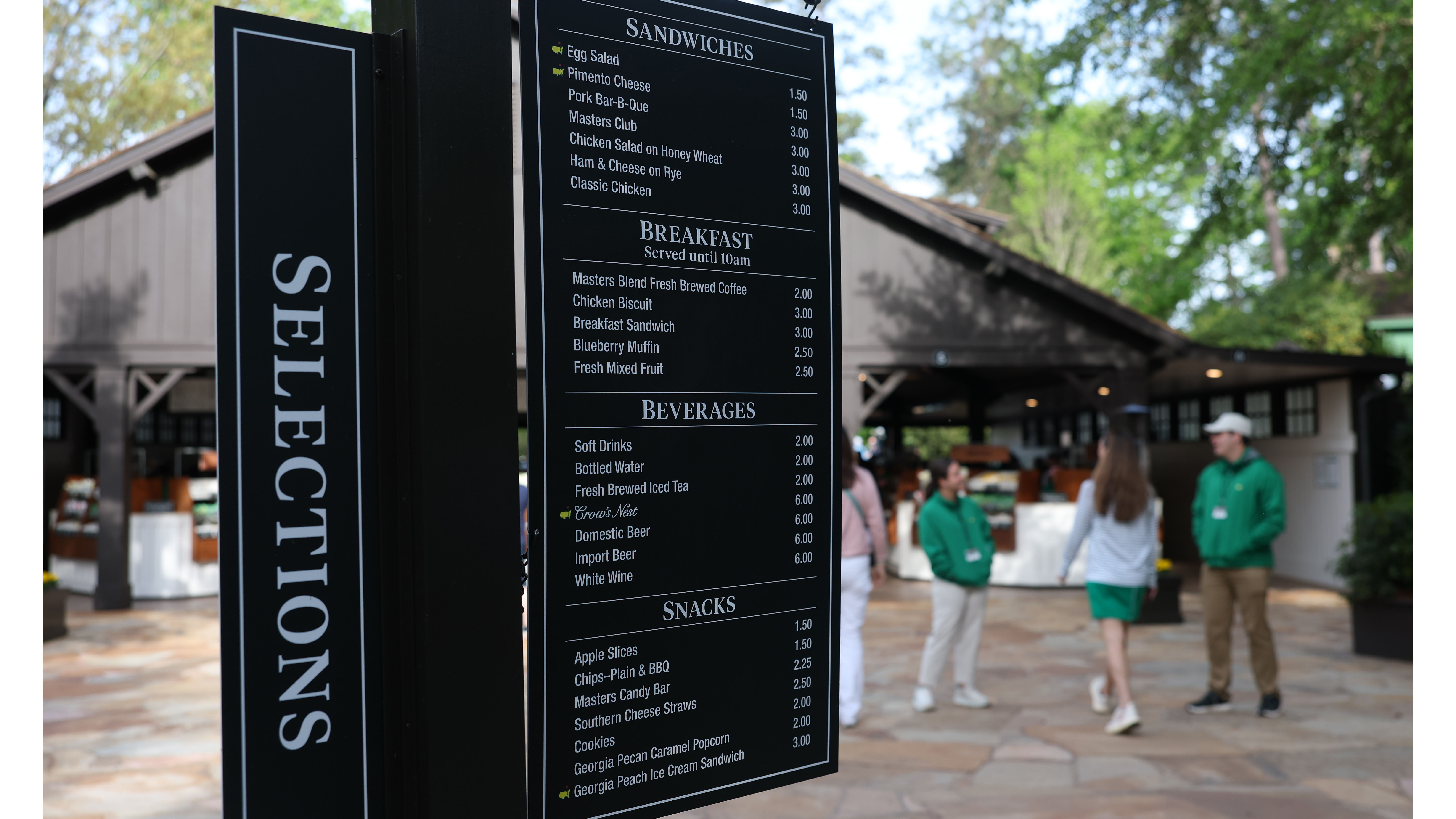 2026 Masters concession prices and costs still low: Take a look – NBC 7 ...