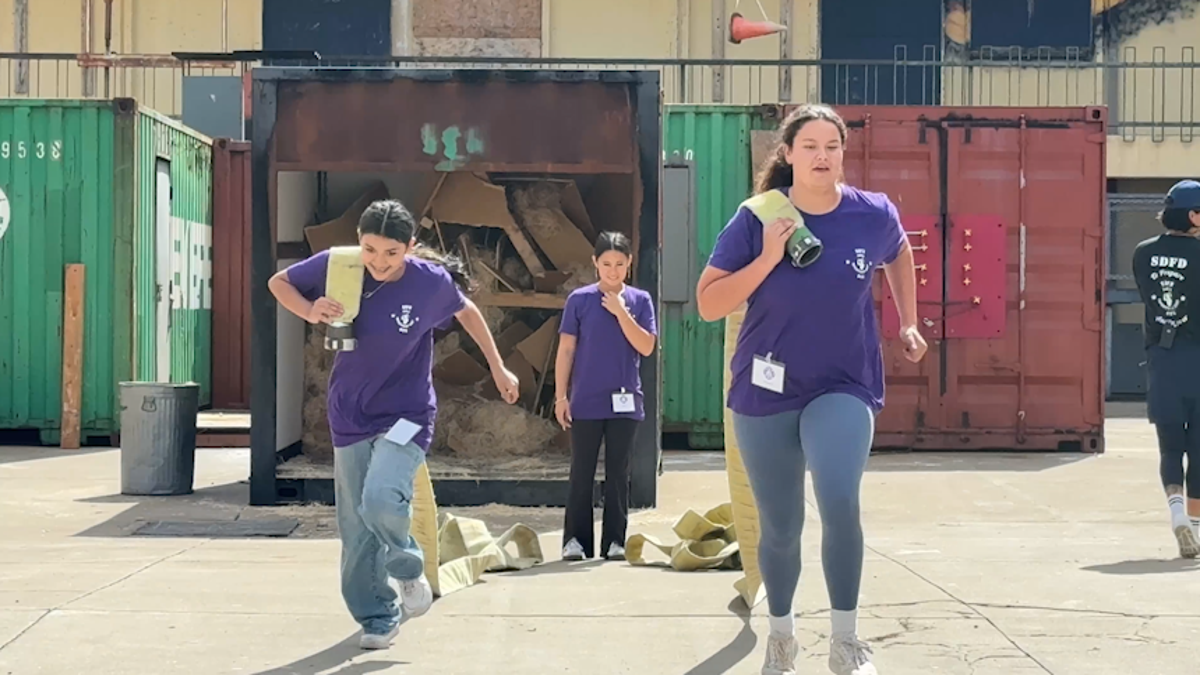 Nearly 100 girls participate in San Diego Fire Department’s annual Girl ...