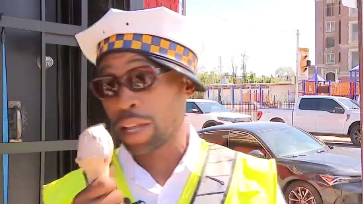 Crossing guard who witnessed crash goes viral after interview – NBC 7 ...