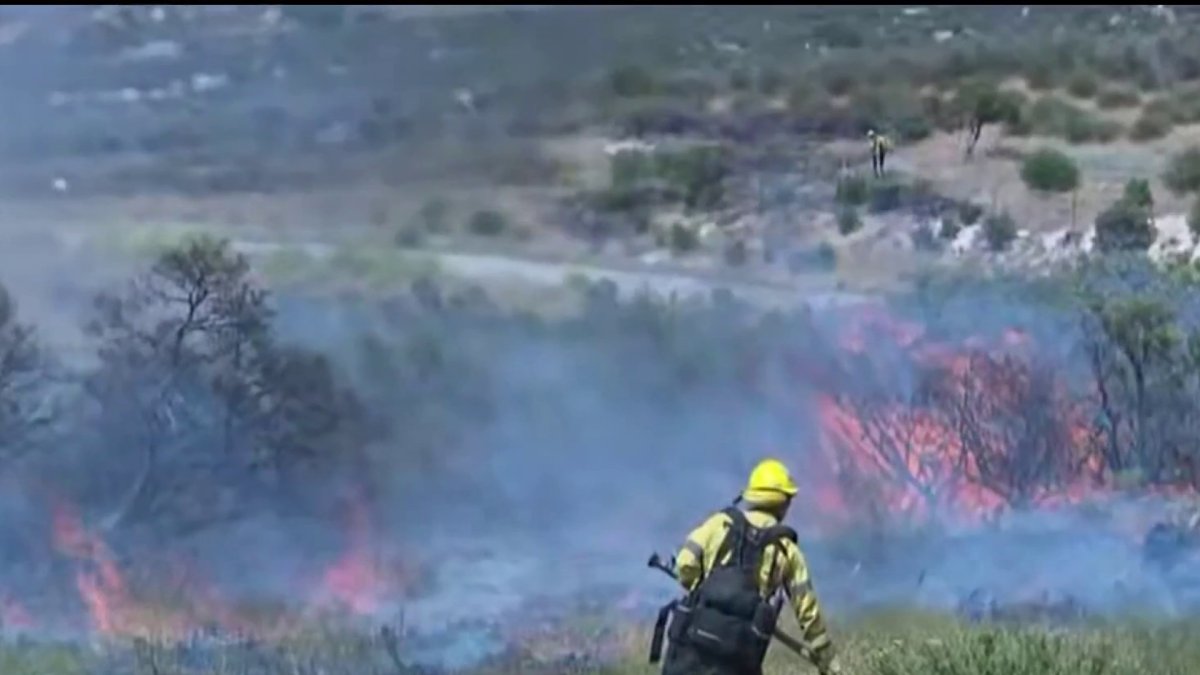 Out-of-control Campo fire forces evacuations – NBC 7 San Diego