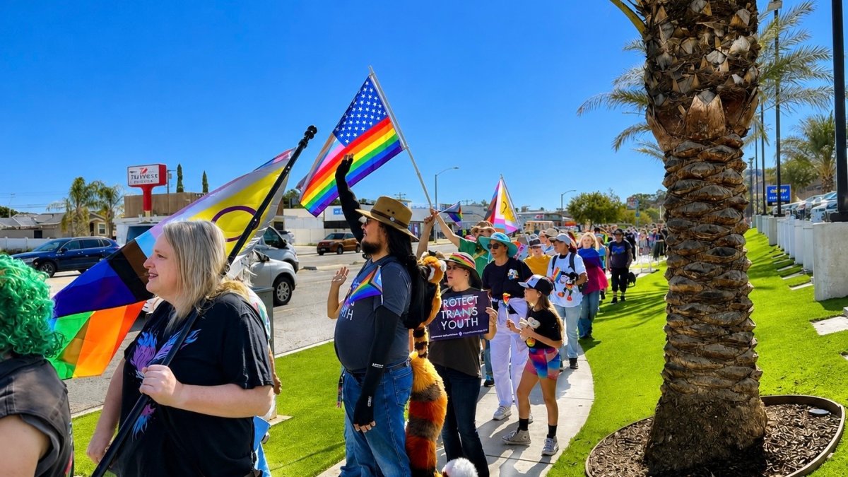 Santee Pride draws hundreds of people for LGBTQ+ walk, faith and ...