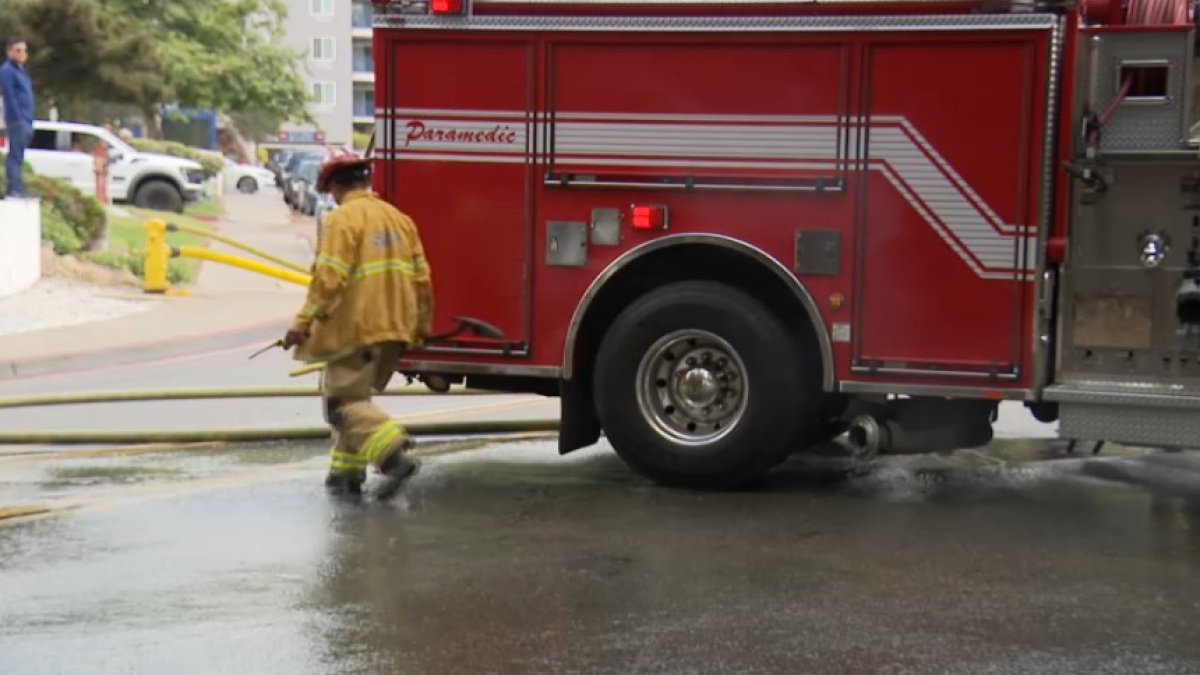 Vegetation fire prompts closure of SR-163 to I-8 connector – NBC 7 San ...
