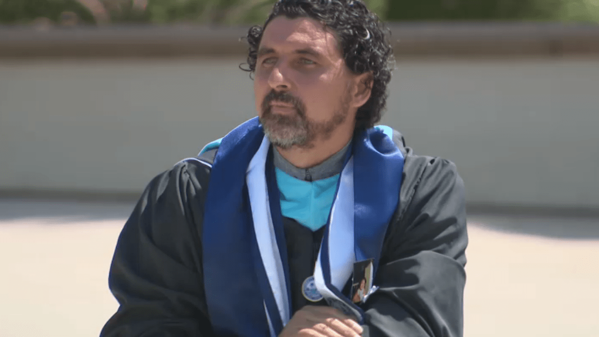Formerly incarcerated man graduates from USD with master’s degree – NBC ...