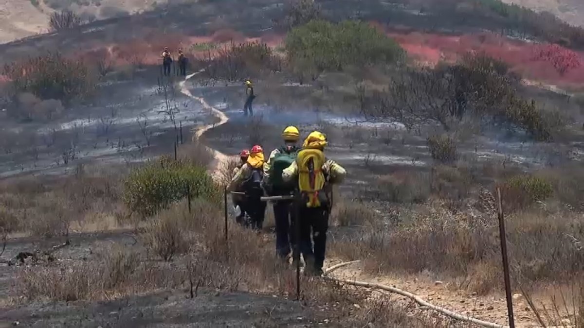 Sorrento Valley Fire scorches 90 acres – NBC 7 San Diego
